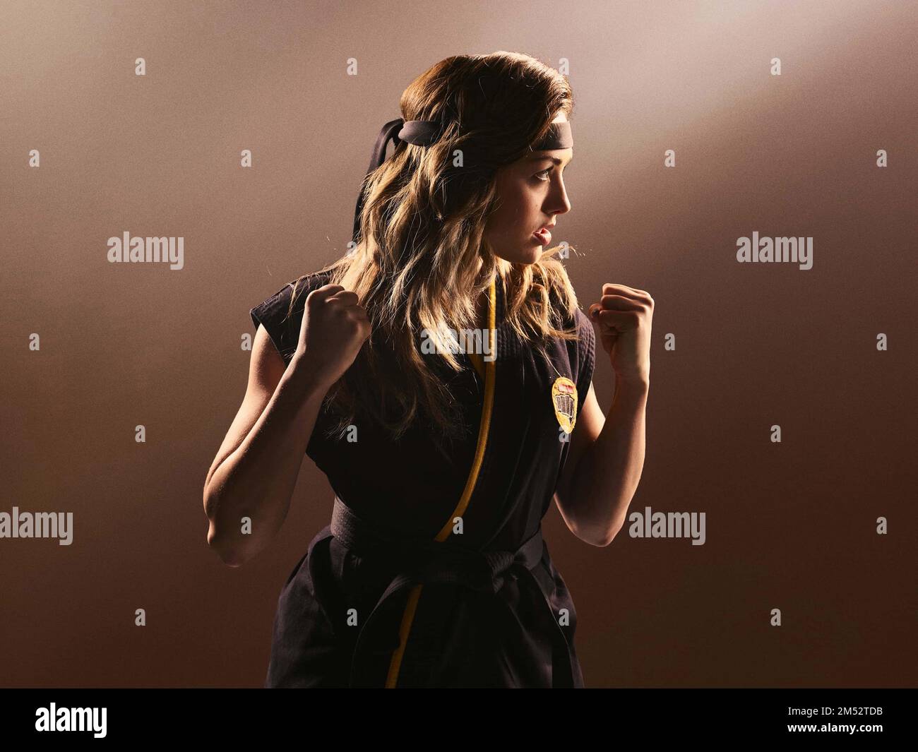 PEYTON LIST in COBRA KAI (2018), directed by JON HURWITZ and HAYDEN ...