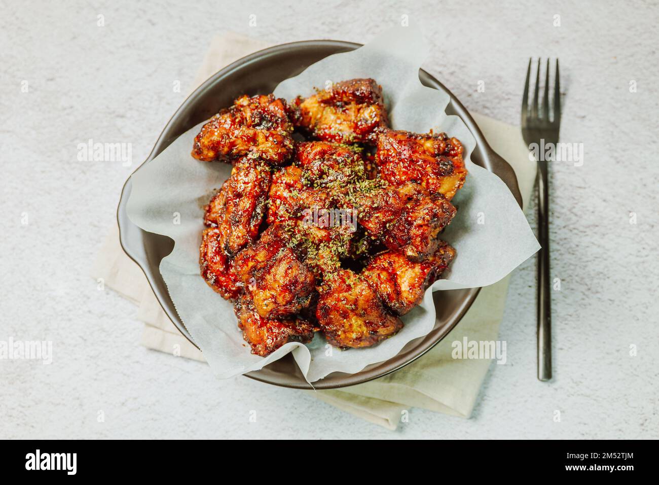 yangnyeom chicken, Korean style Seasoned Fried Chicken : This dish is ...