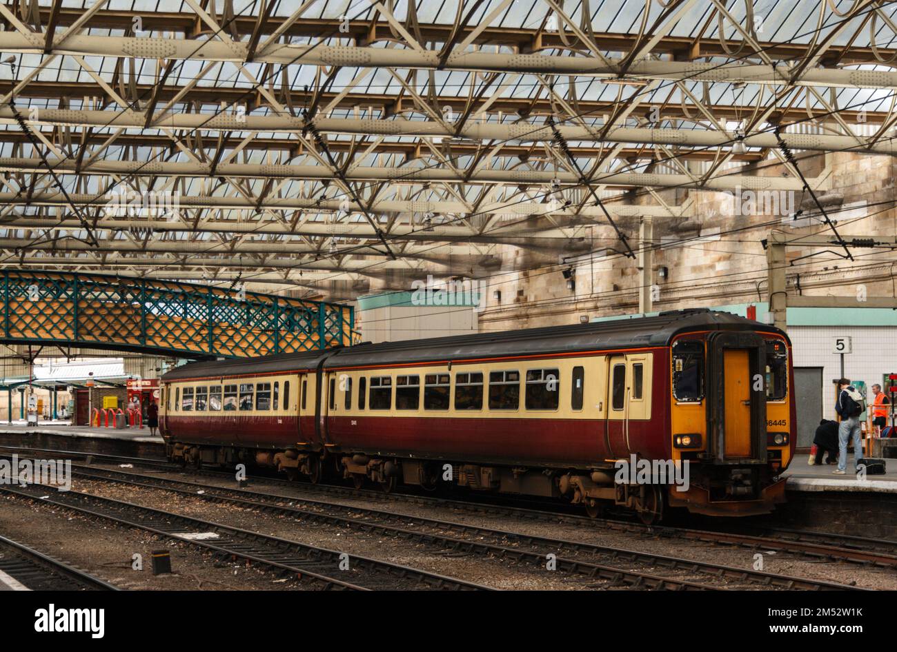 156445 at platform 4 at Carlisle railway station. Tuesday 14th April ...