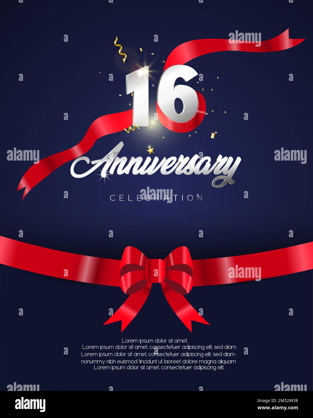 16th birthday card Stock Vector Images - Alamy
