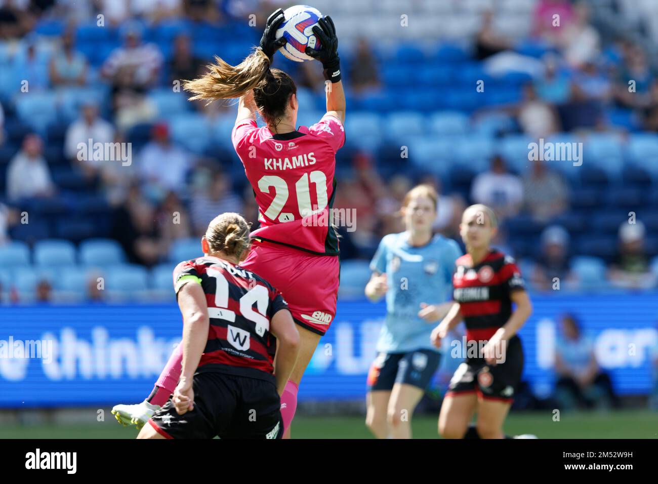 Sydney, Australia. 24th Dec 2022. Goal keeper Shamiran Khamis of the ...