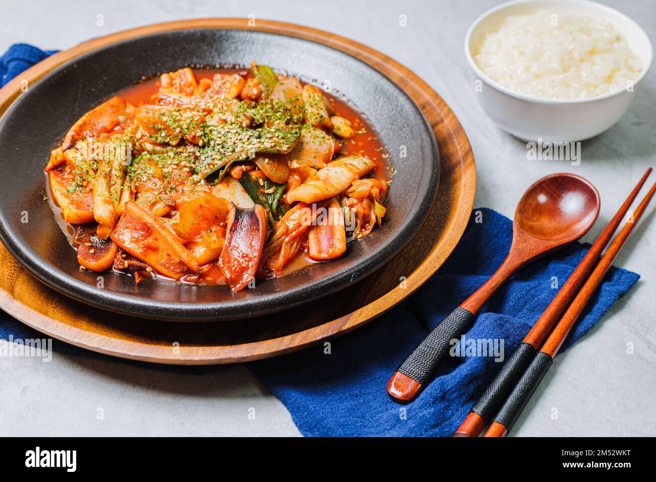 Carrot korean squid meat hi-res stock photography and images - Alamy