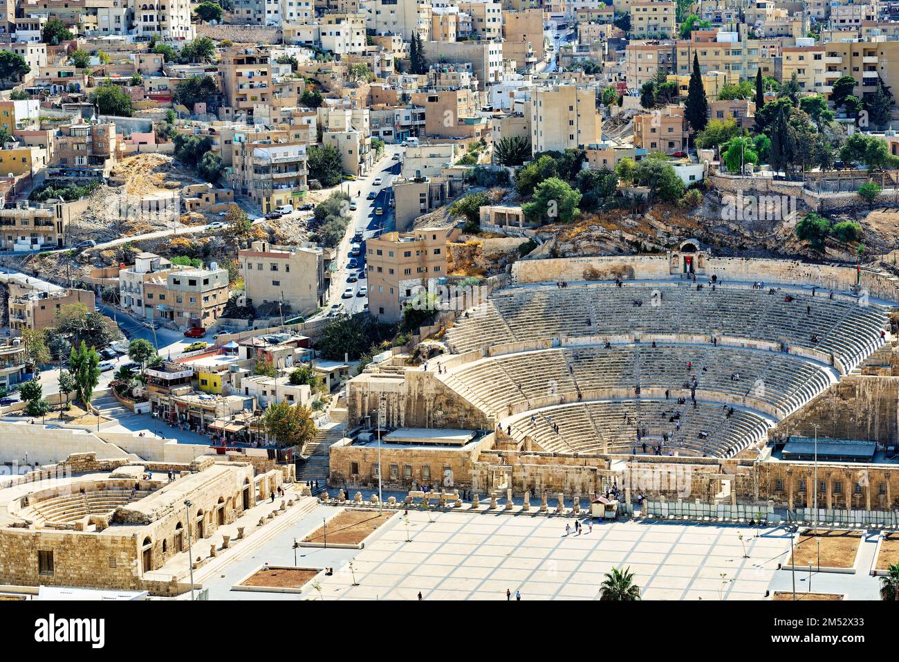 Amman Jordan. The Roman Theater Stock Photo - Alamy
