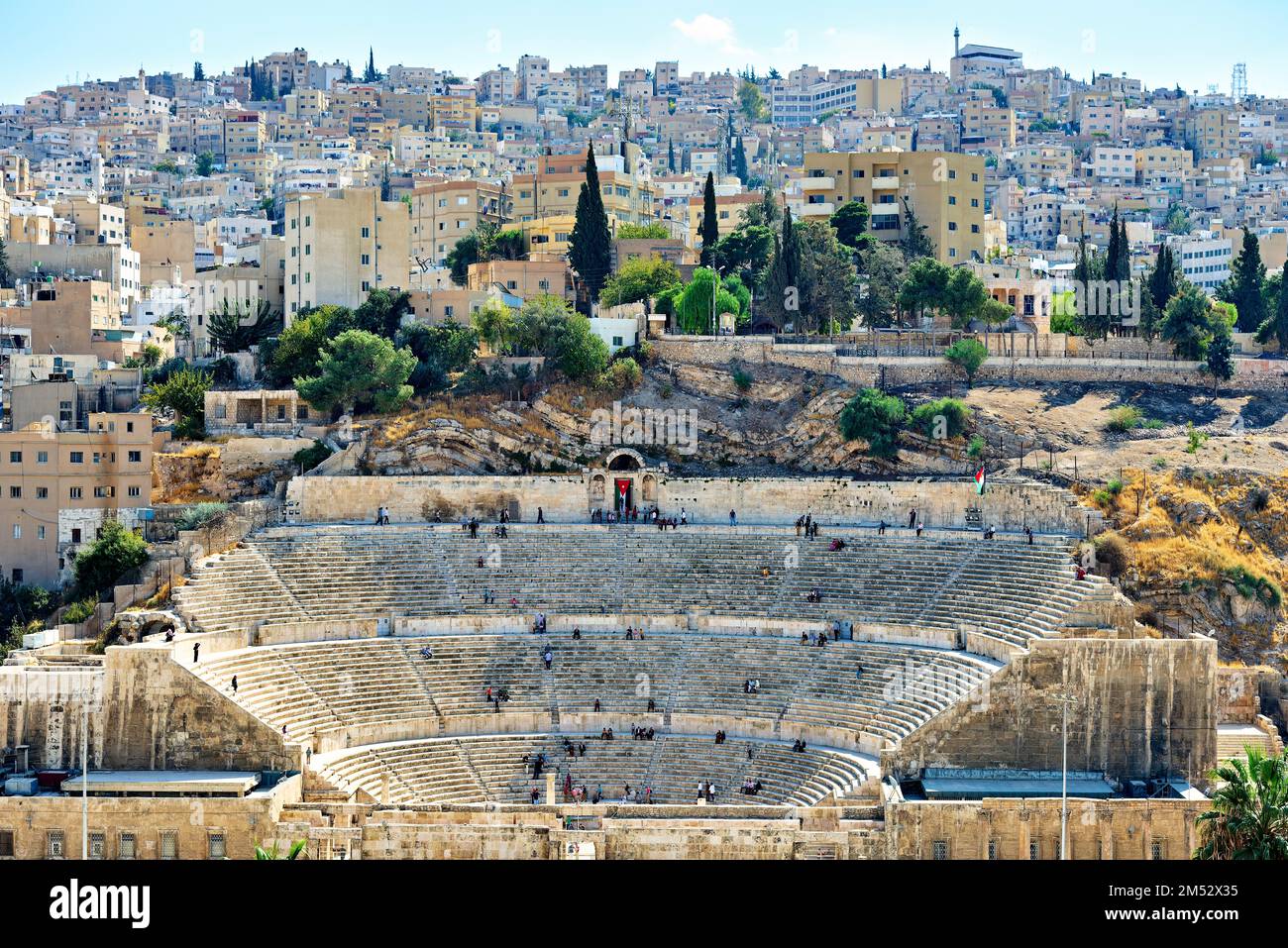 Amman Jordan. The Roman Theater Stock Photo - Alamy
