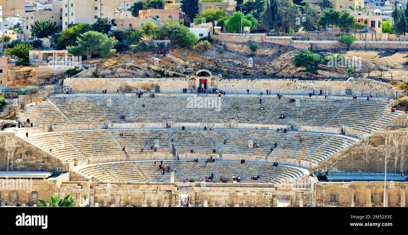 Amman Jordan. The Roman Theater Stock Photo - Alamy