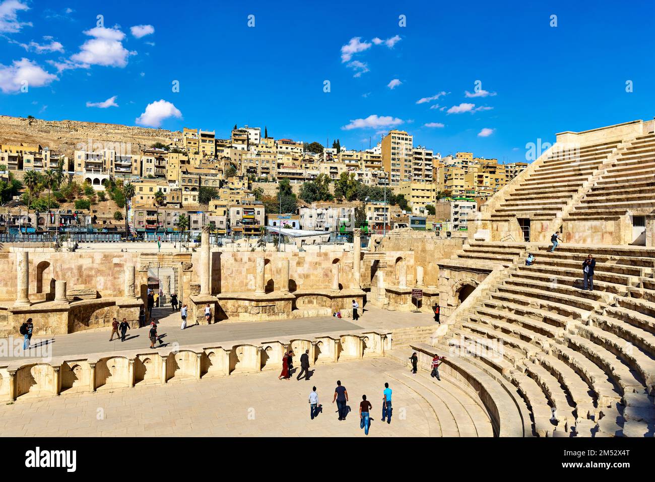 Amman Jordan. The Roman Theater Stock Photo - Alamy