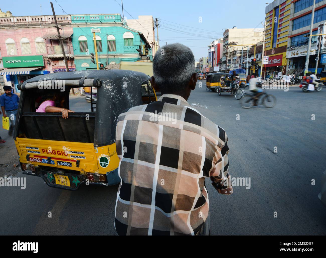 Auto rickshaw tamil nadu india hi-res stock photography and images - Alamy