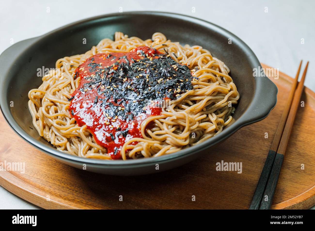 Bibim soba noodles hi-res stock photography and images - Alamy