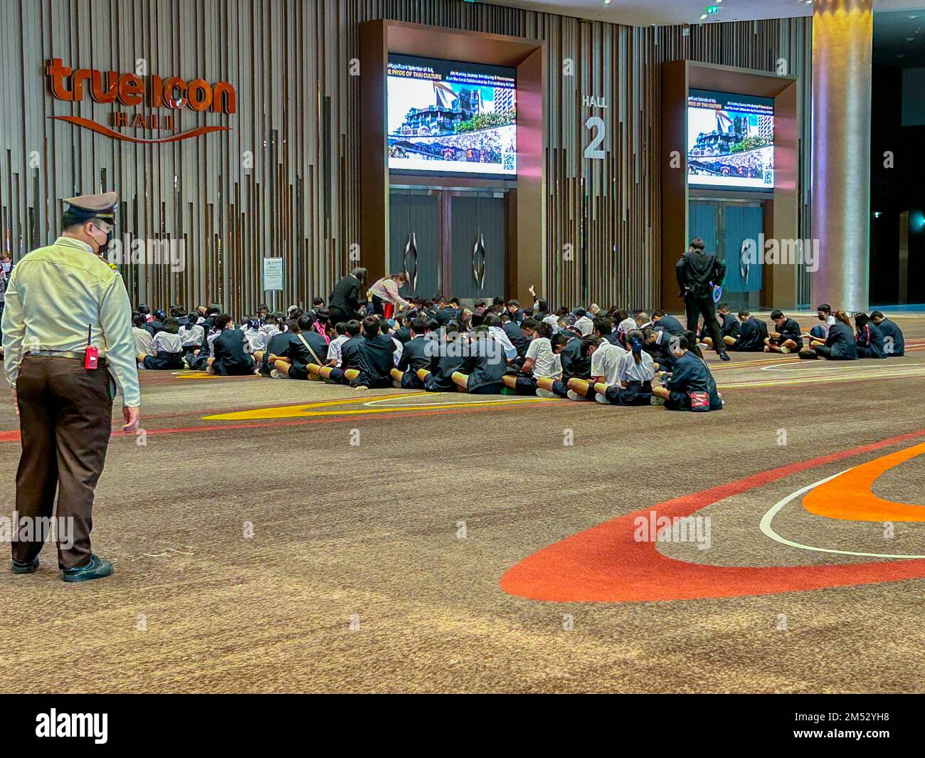 Bangkok, Thailand, Inside Views of ICONSIAM Commercial Center, Crowd ...
