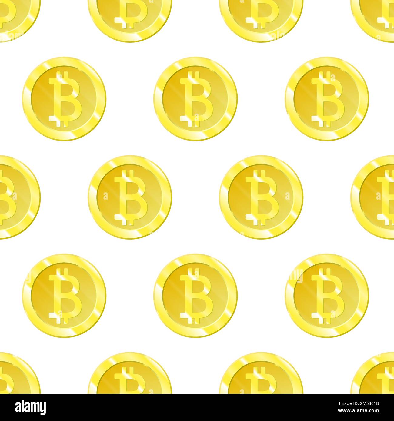Bitcoin Vector is an isolated simple seamless pattern. Bitkoins icon ...