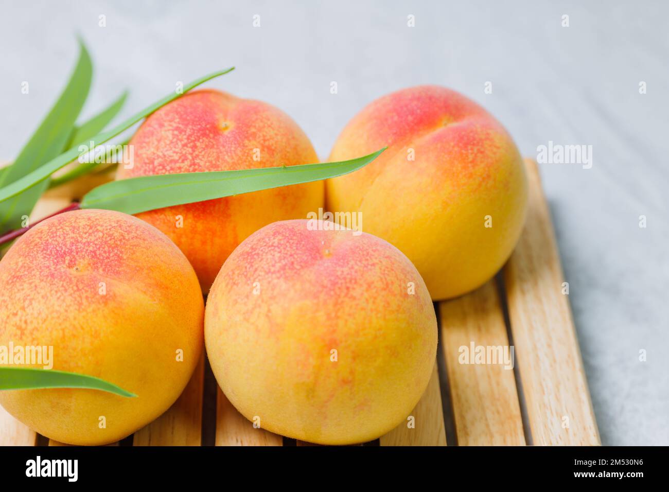 Summer peach harvest hi-res stock photography and images - Alamy