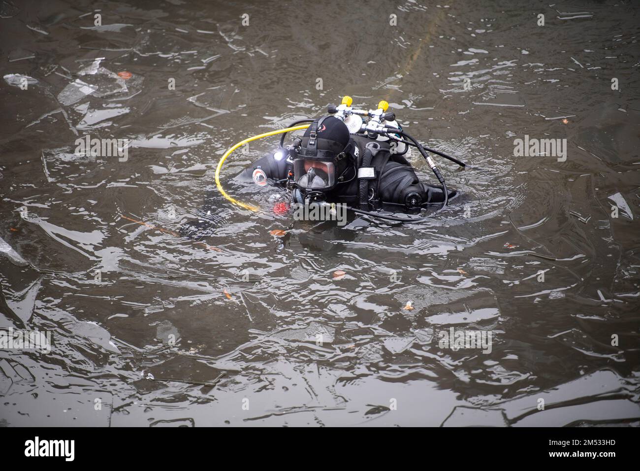 Berlin, Germany. 25th Dec, 2022. The search for evidence in the case of ...