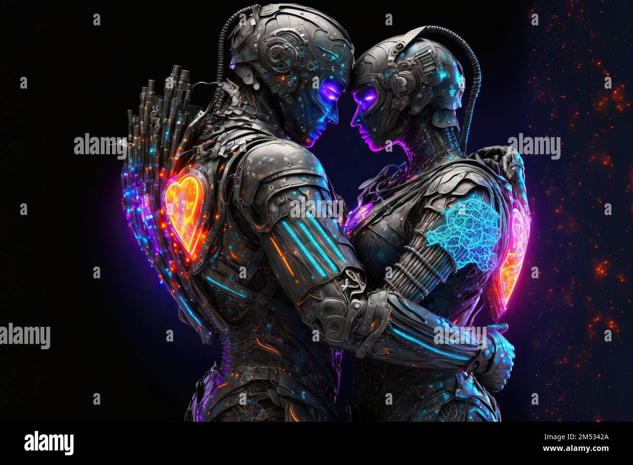 Female cyborgs hi-res stock photography and images - Alamy