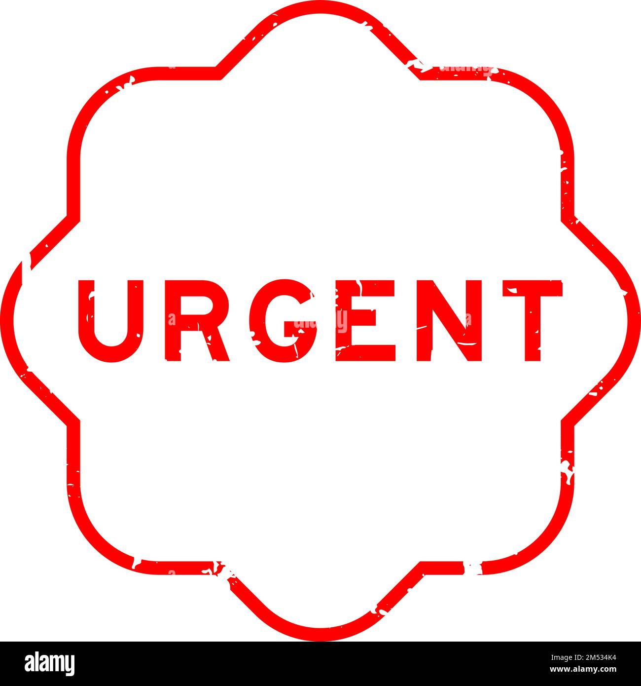 Grunge red urgent word rubber seal stamp on white background Stock Vector Image & Art - Alamy