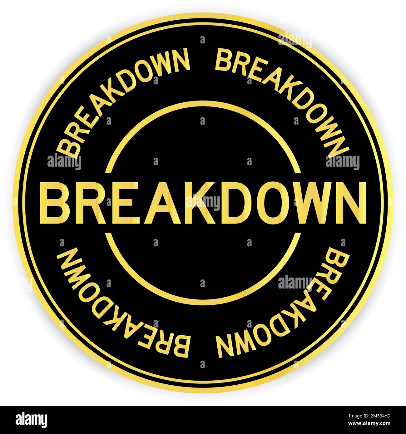 Out of order sticker Cut Out Stock Images & Pictures - Alamy