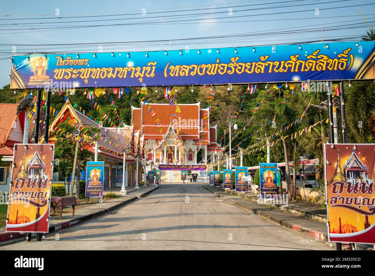 the Wat Khao Chong Phran near the City of Ratchaburi in the Province of ...