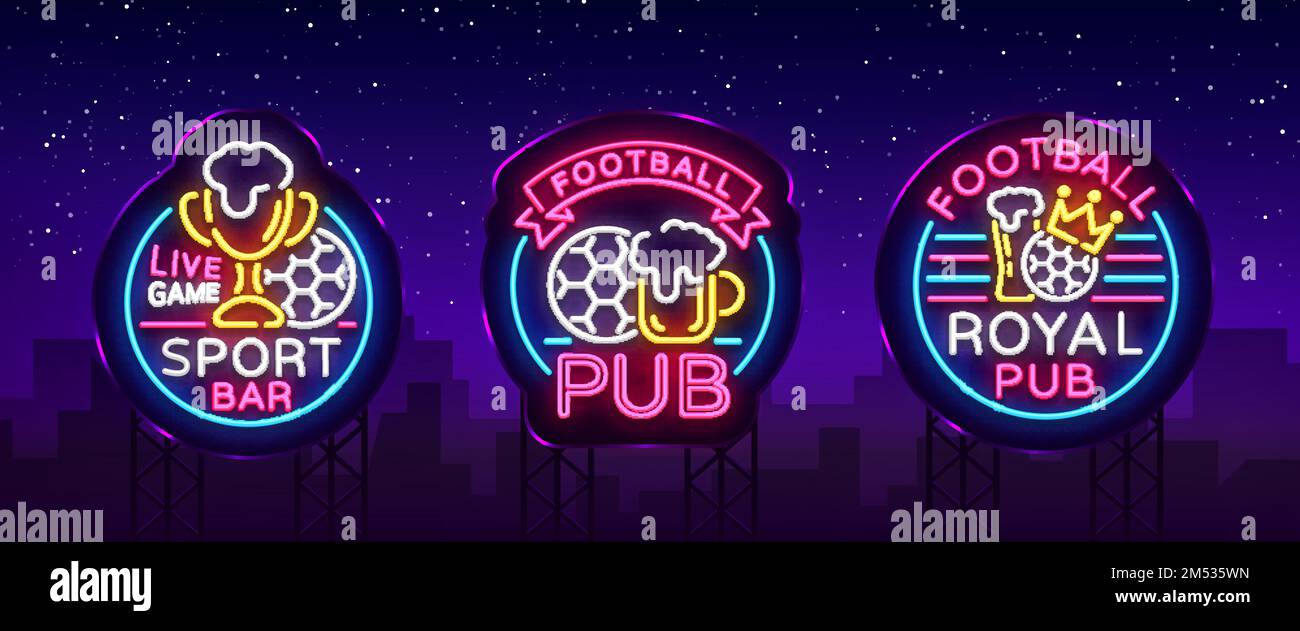 Soccer Sports Bar Logo