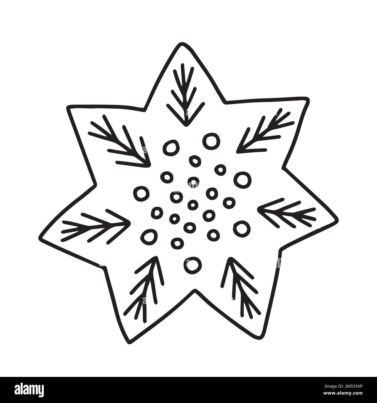 Dessert star cookie Black and White Stock Photos & Images - Alamy