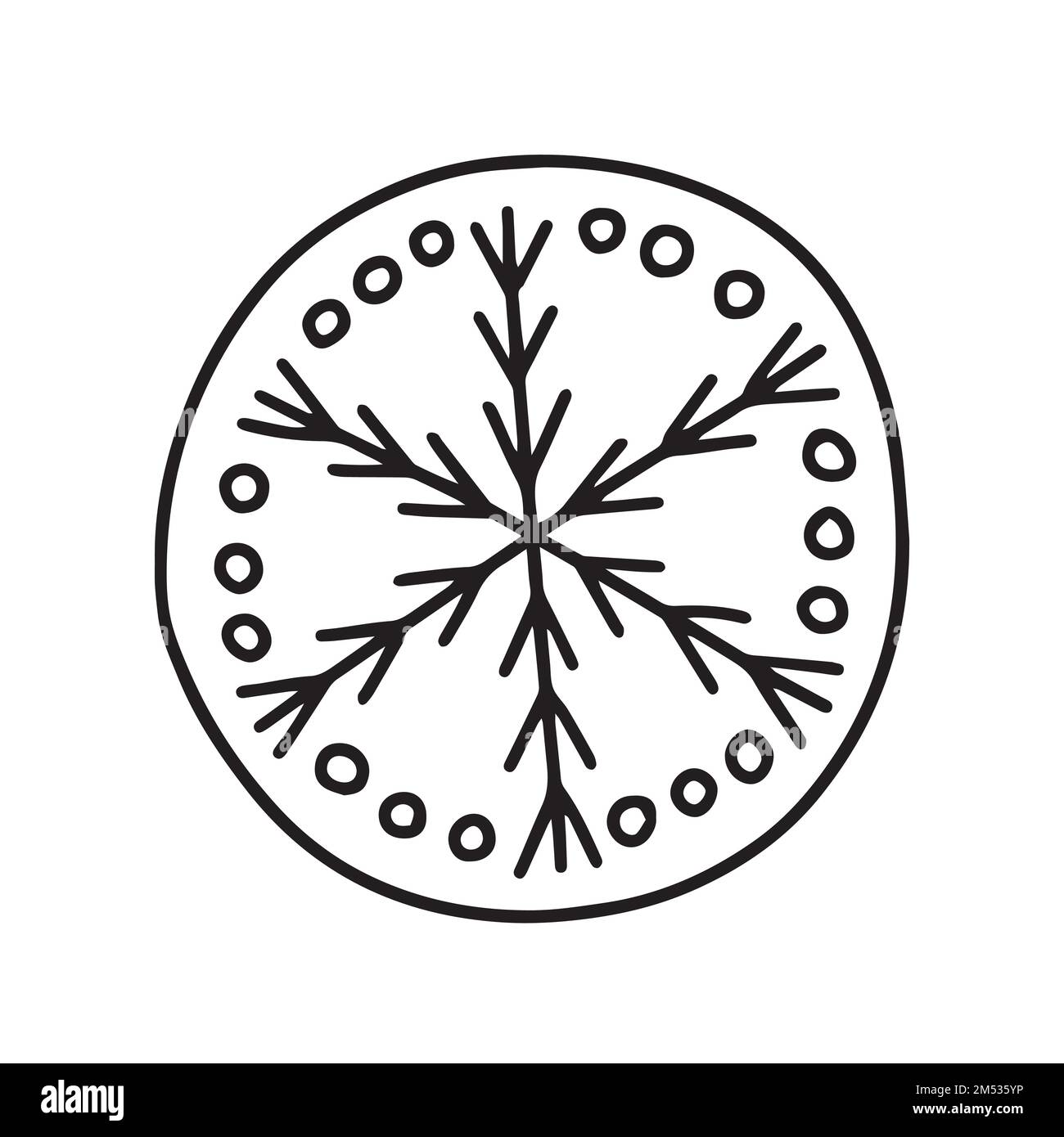 Vector ginger bread round shape Stock Vector Image & Art - Alamy