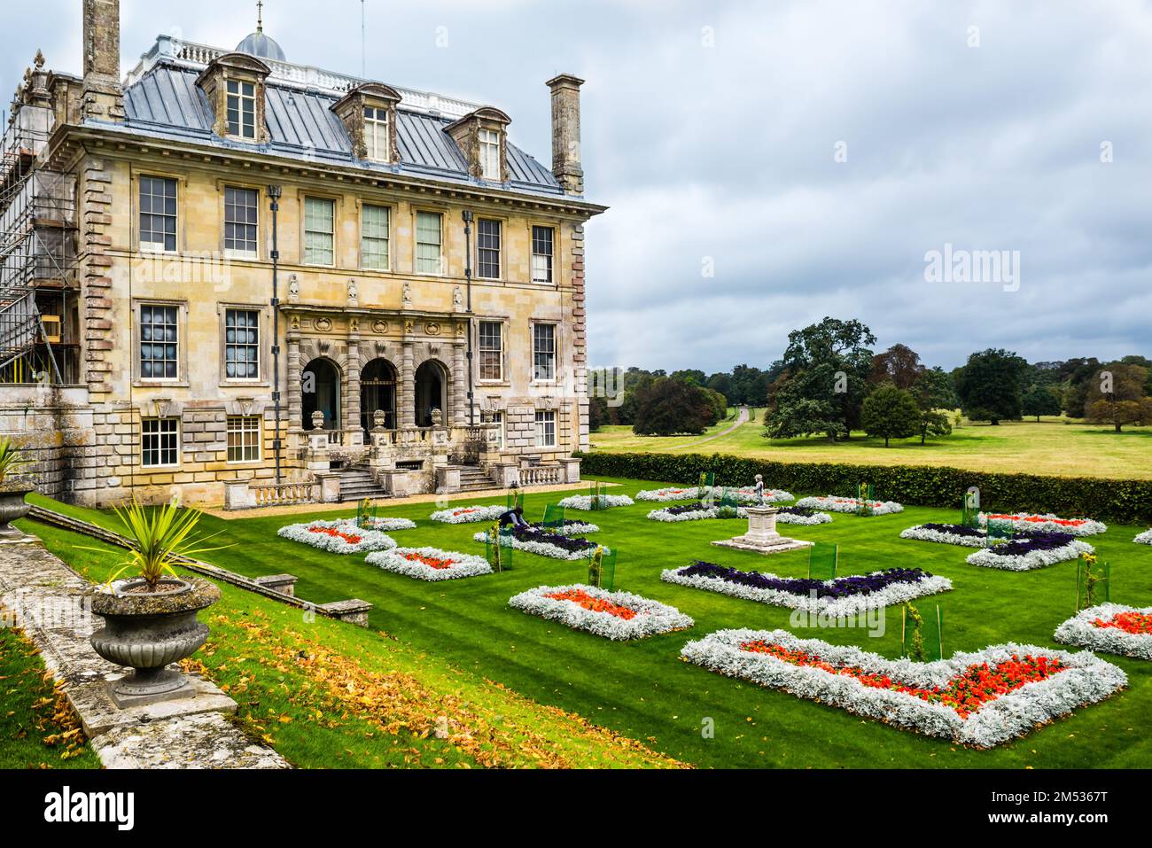 Kingston Lacy House and Gardens. A National Trust Property Stock Photo ...
