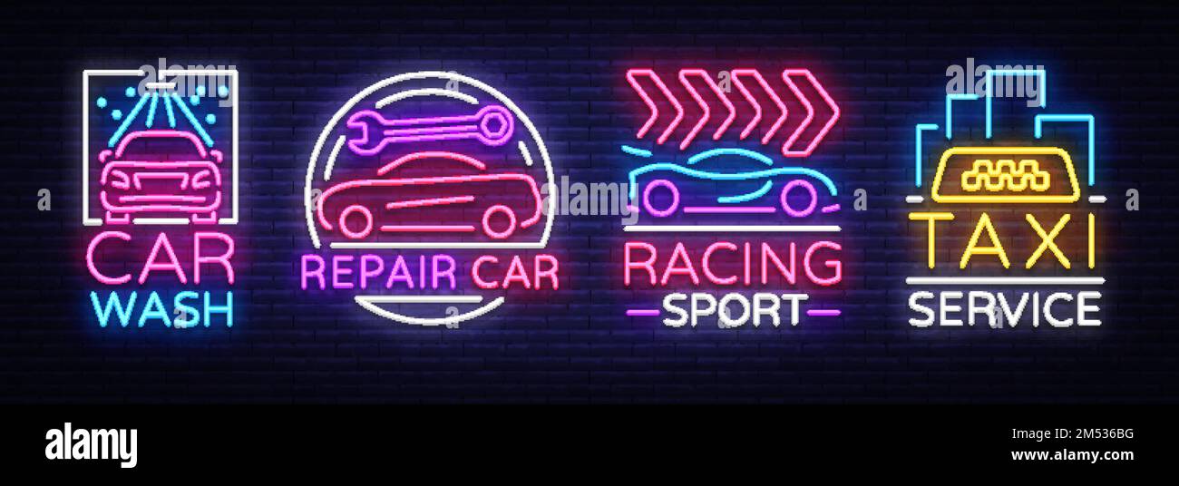 Street Racing Cars With Neon