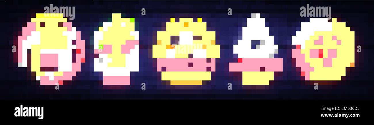 Set Fast Food Logos. Collection neon signs, Street Food, Food Delivery ...