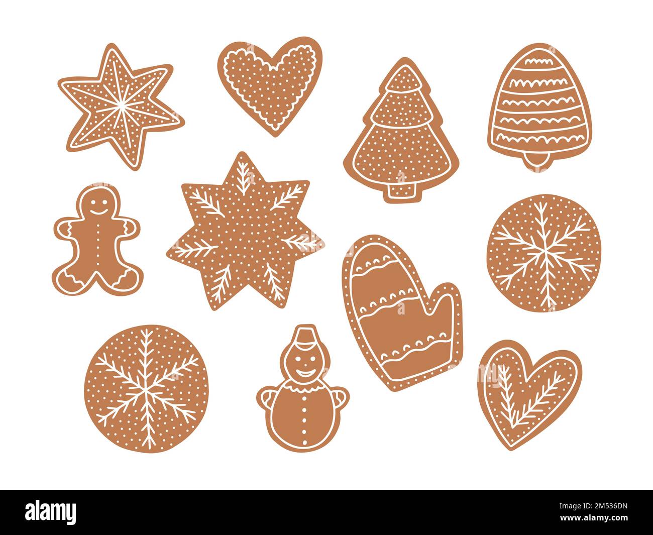 ginger cookie set Stock Vector Image & Art - Alamy