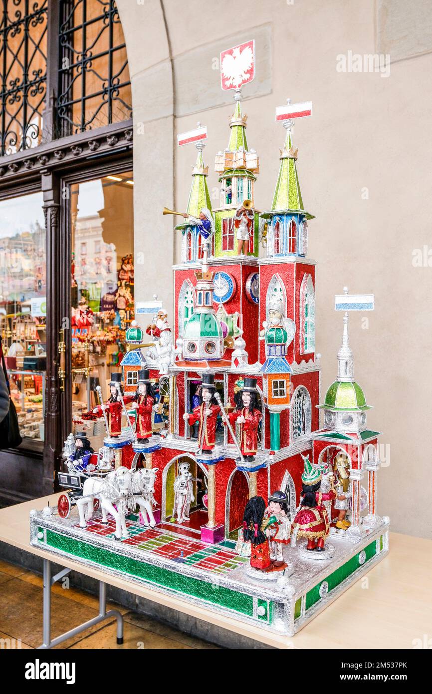 Annual Nativity Scenes Contest, Krakow, Poland Stock Photo - Alamy