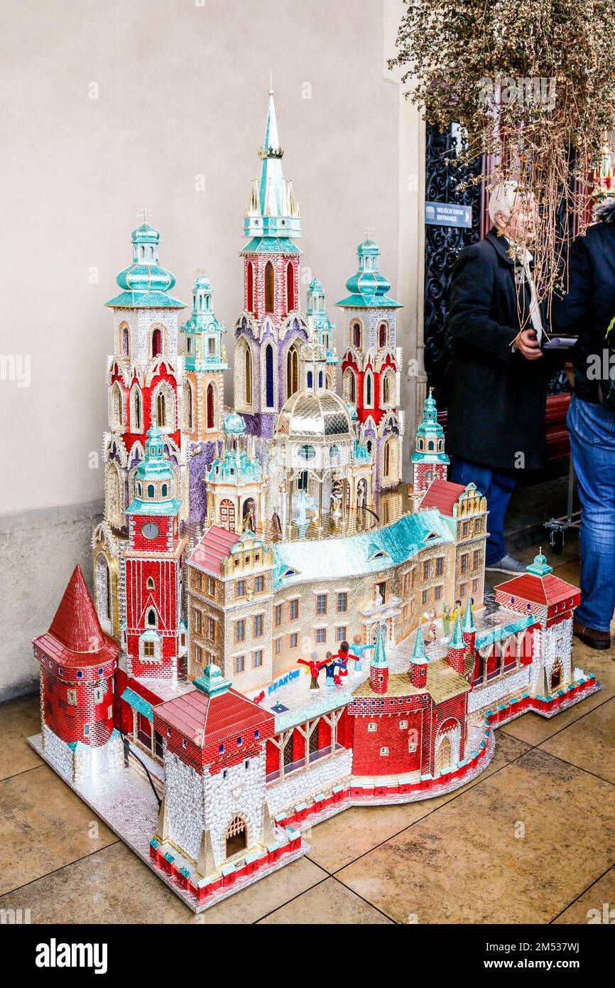 Annual Nativity Scenes Contest, Krakow, Poland Stock Photo - Alamy