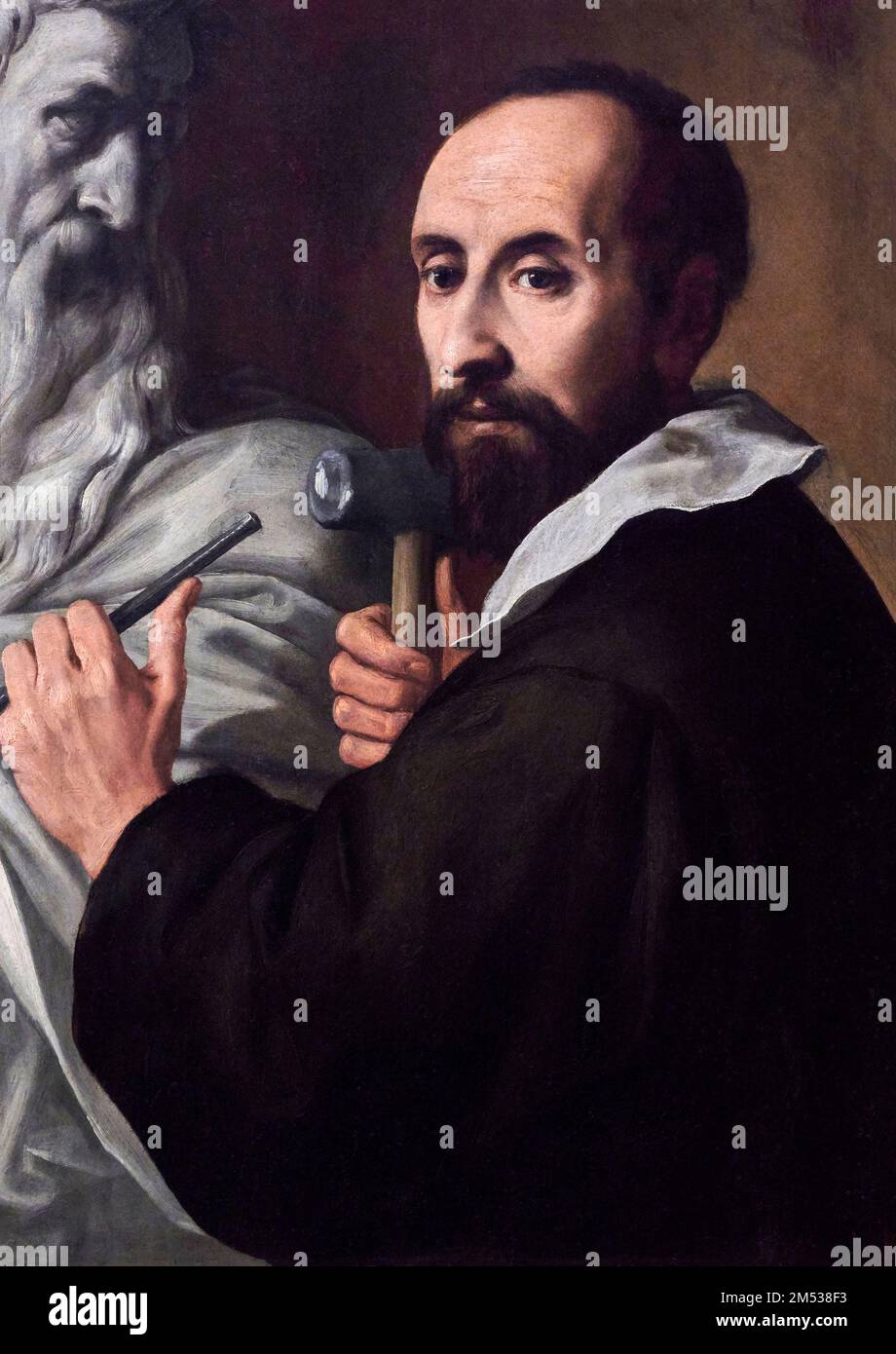 Ritratto di scultore - olio su tela - Daniele Crespi - 1625 - Milano ...