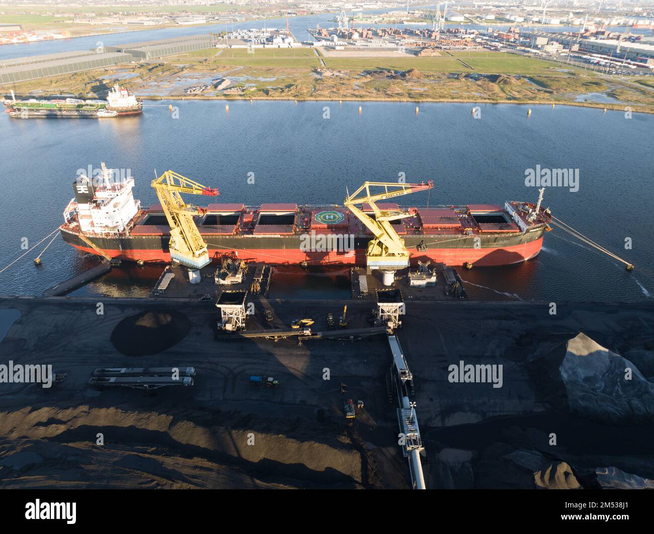 Amsterdam, 19th of November 2022, The Netherlands. Rietlanden Terminals ...
