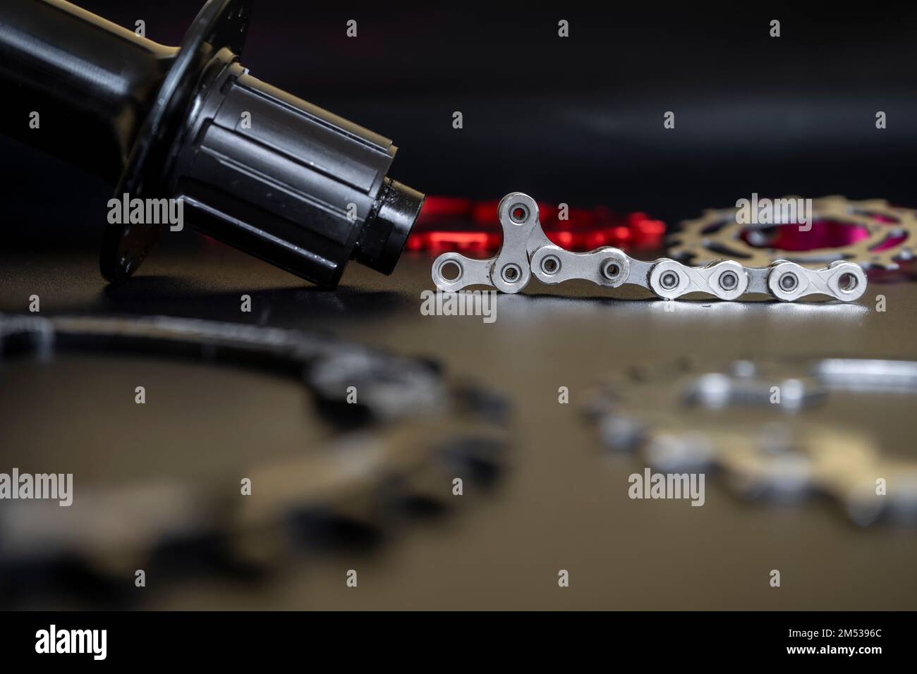 Cycles concept background of bike parts for greeting card, web design ...