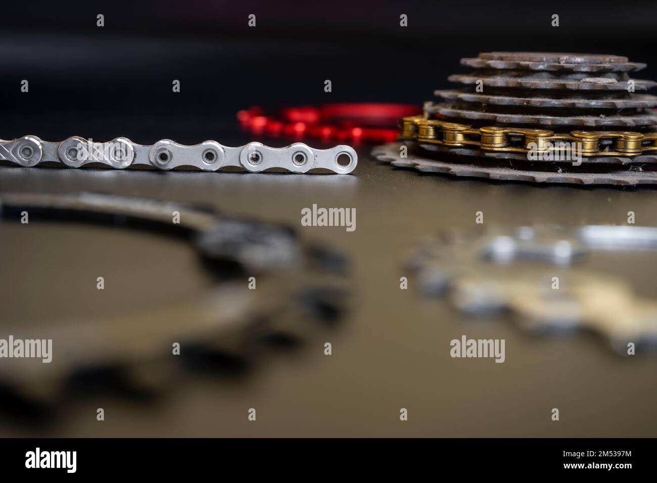 Cycles concept background of bike parts for greeting card, web design ...