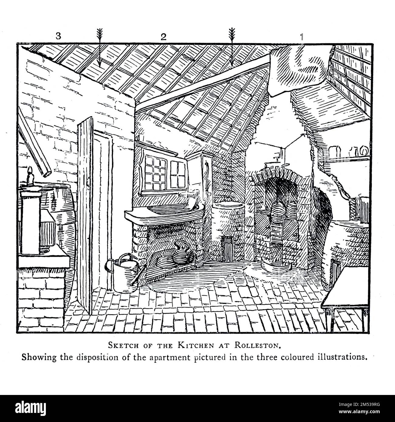 Victorian cottage kitchen hi-res stock photography and images - Alamy