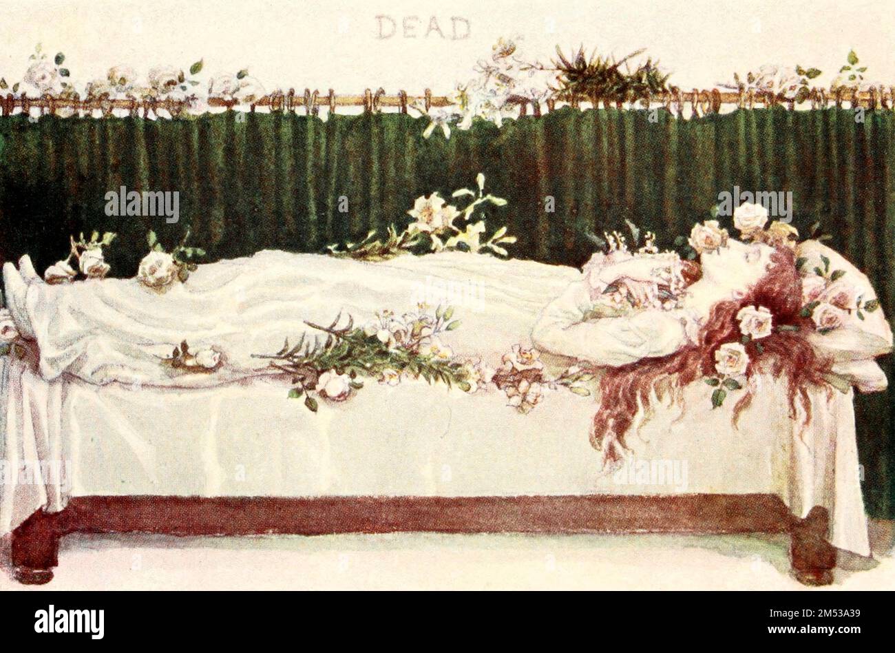 Dead Sketch for an illustration to a poem by Kate Greenaway from the ...