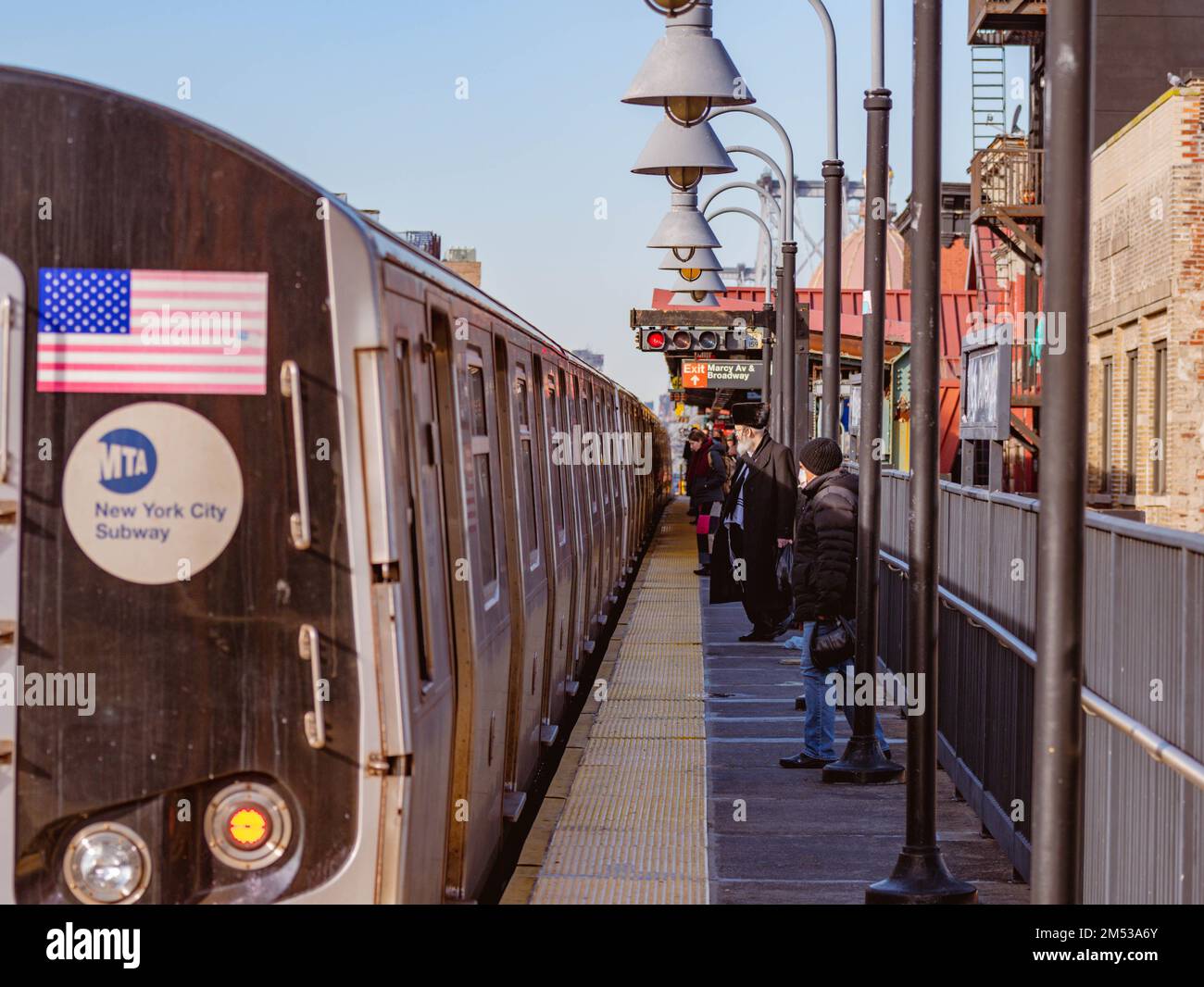 Subway NYC platform transit public transport copy space graphic ...