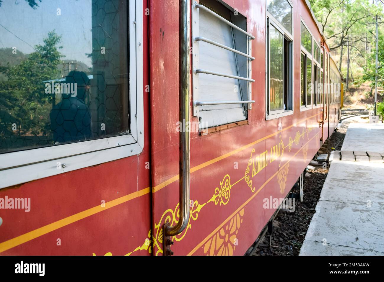 The himalayan queen toy train hi-res stock photography and images - Alamy
