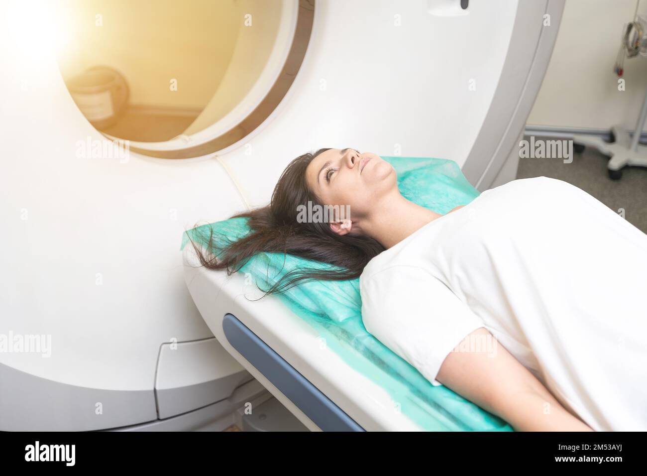 Computed tomography of the pelvis and hard tissues for women. CT scan ...