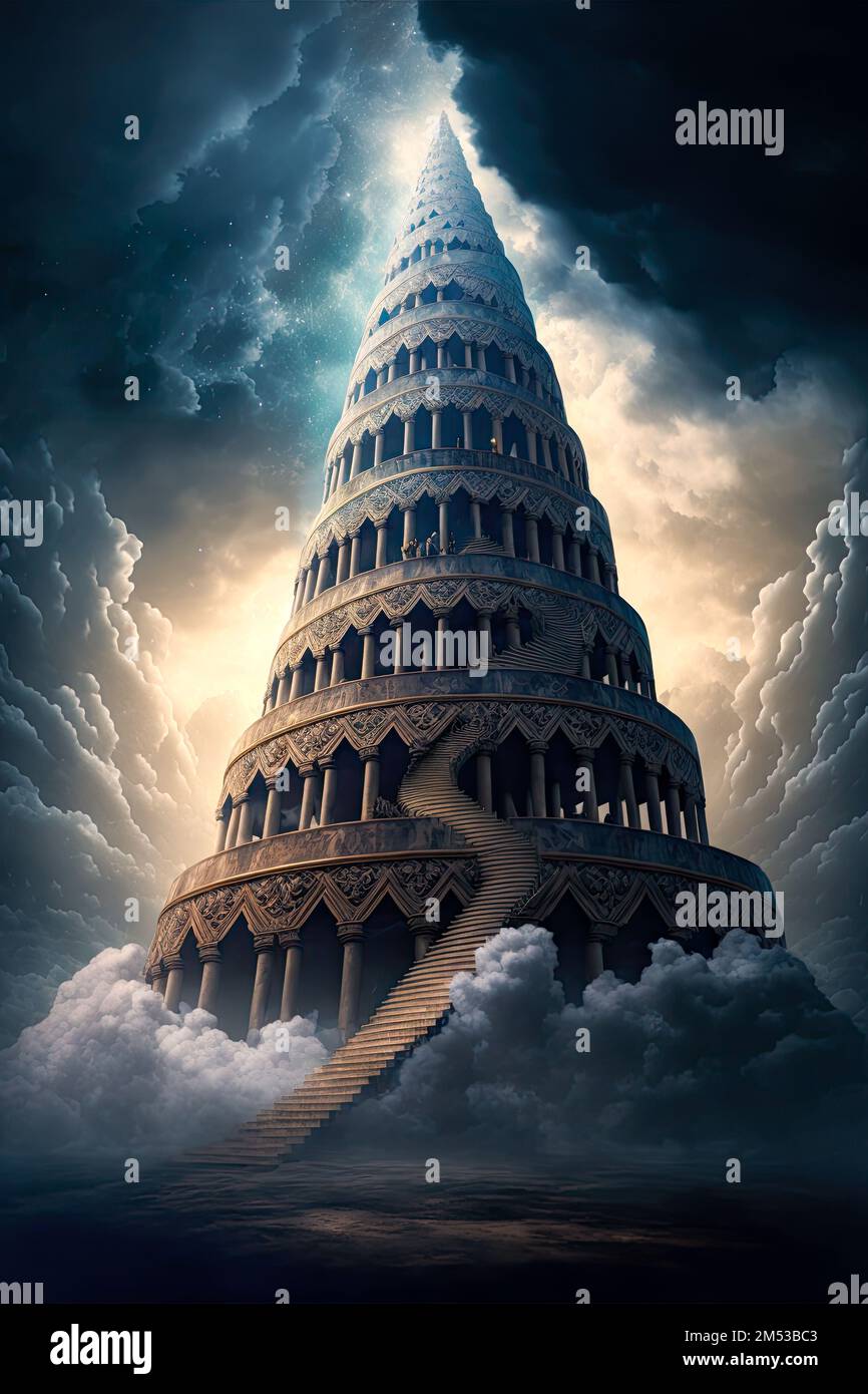 Babel building hi-res stock photography and images - Alamy