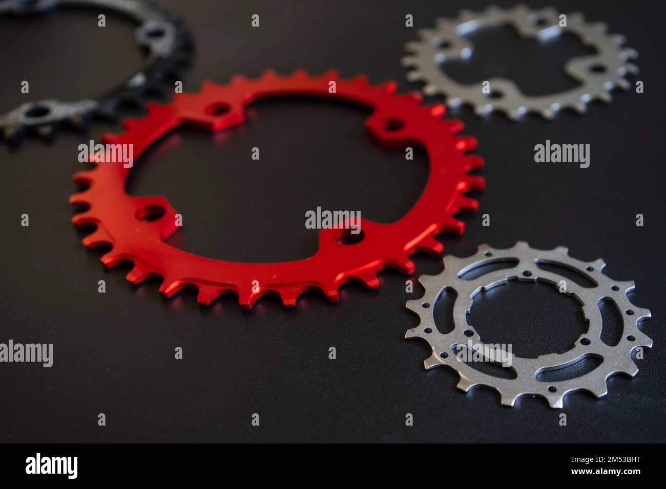 Cycles concept background of bike parts for greeting card, web design ...