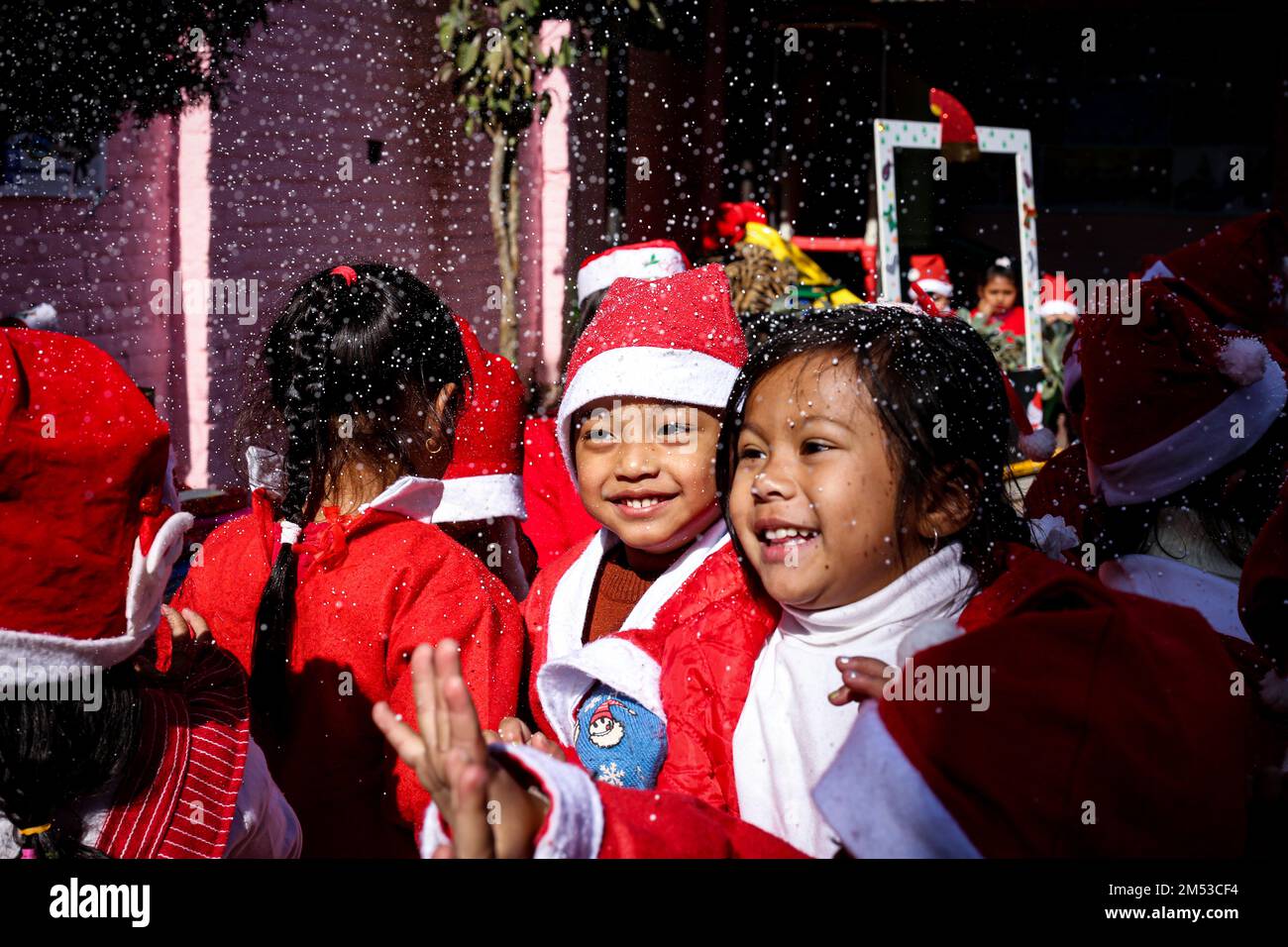 Kathmandu, Nepal. 25th Dec, 2022. On Dec. 25, 2022 in Kathmandu, Nepal ...