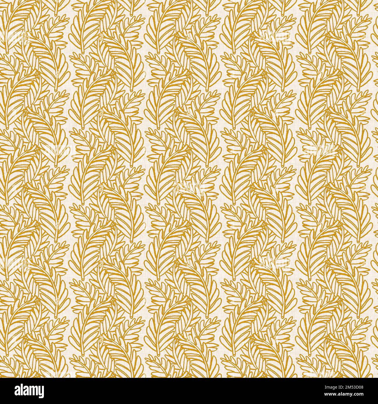 Gender neutral foliage leaf seamless raster background. Simple ...