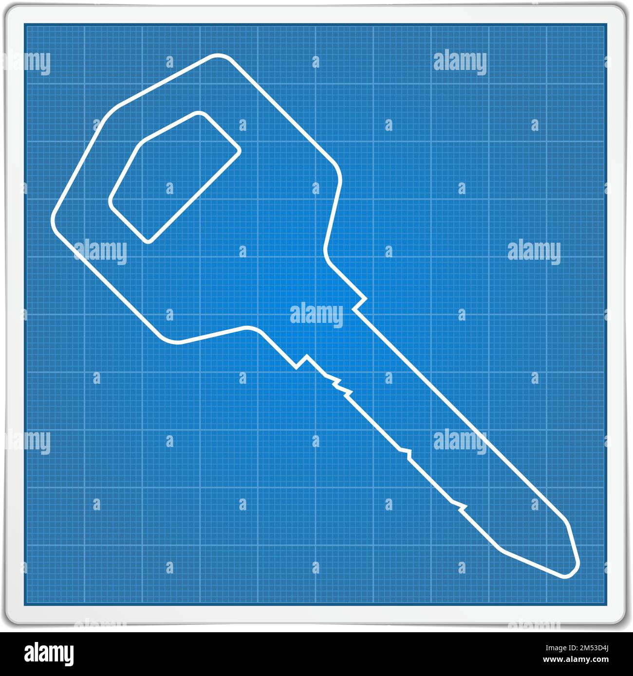 Key blueprint, vector eps10 illustration Stock Vector Image & Art - Alamy