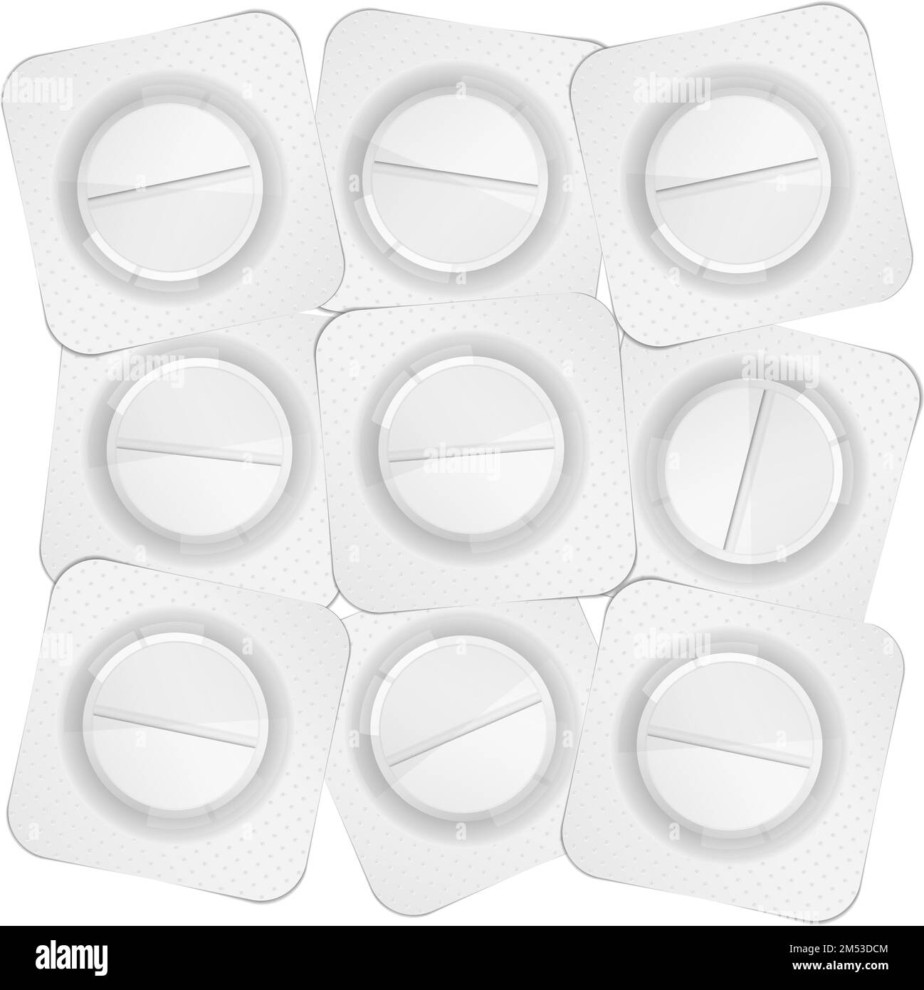 White pills, vector eps10 illustration Stock Vector Image & Art - Alamy