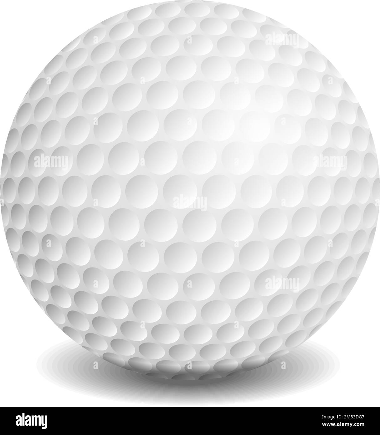 Golf ball, vector eps10 illustration Stock Vector Image & Art - Alamy
