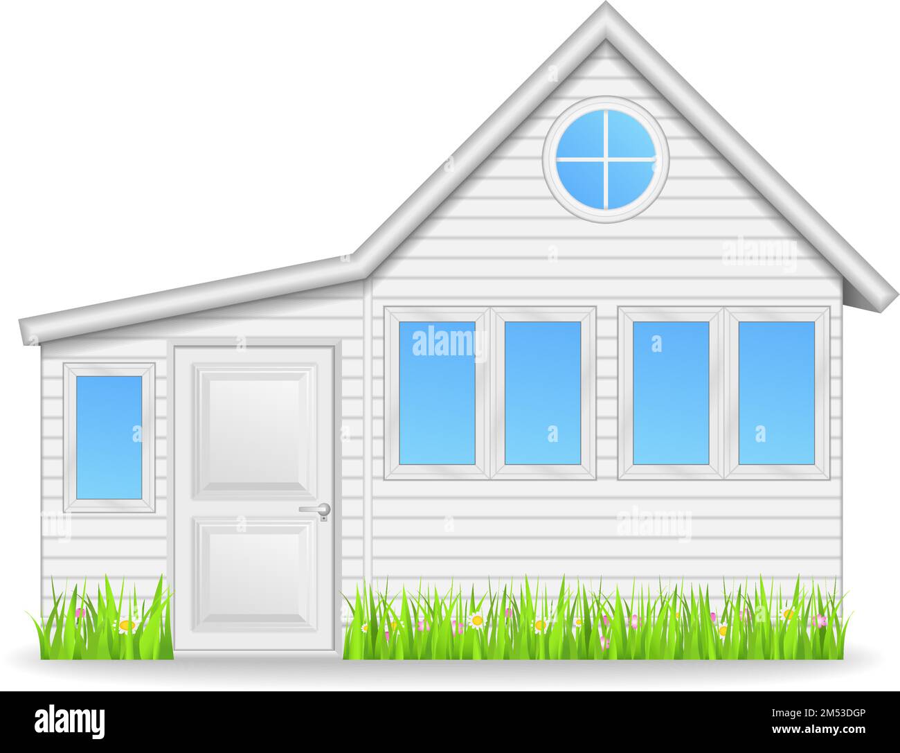 Countryside and new housing Stock Vector Images - Alamy