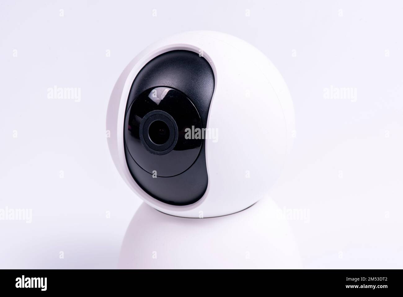 Wireless security camera isolated on white background. home security ...