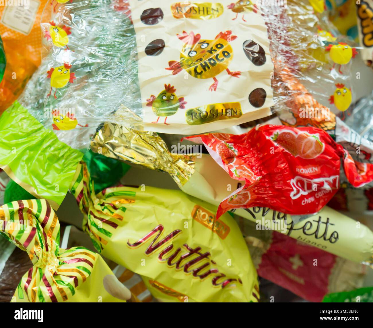 Candy Roshen. Roshen Confectionery Corporation is a Ukrainian leading ...