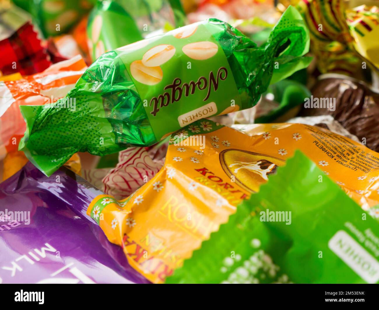 Candy Roshen. Roshen Confectionery Corporation is a Ukrainian leading confectionery ...