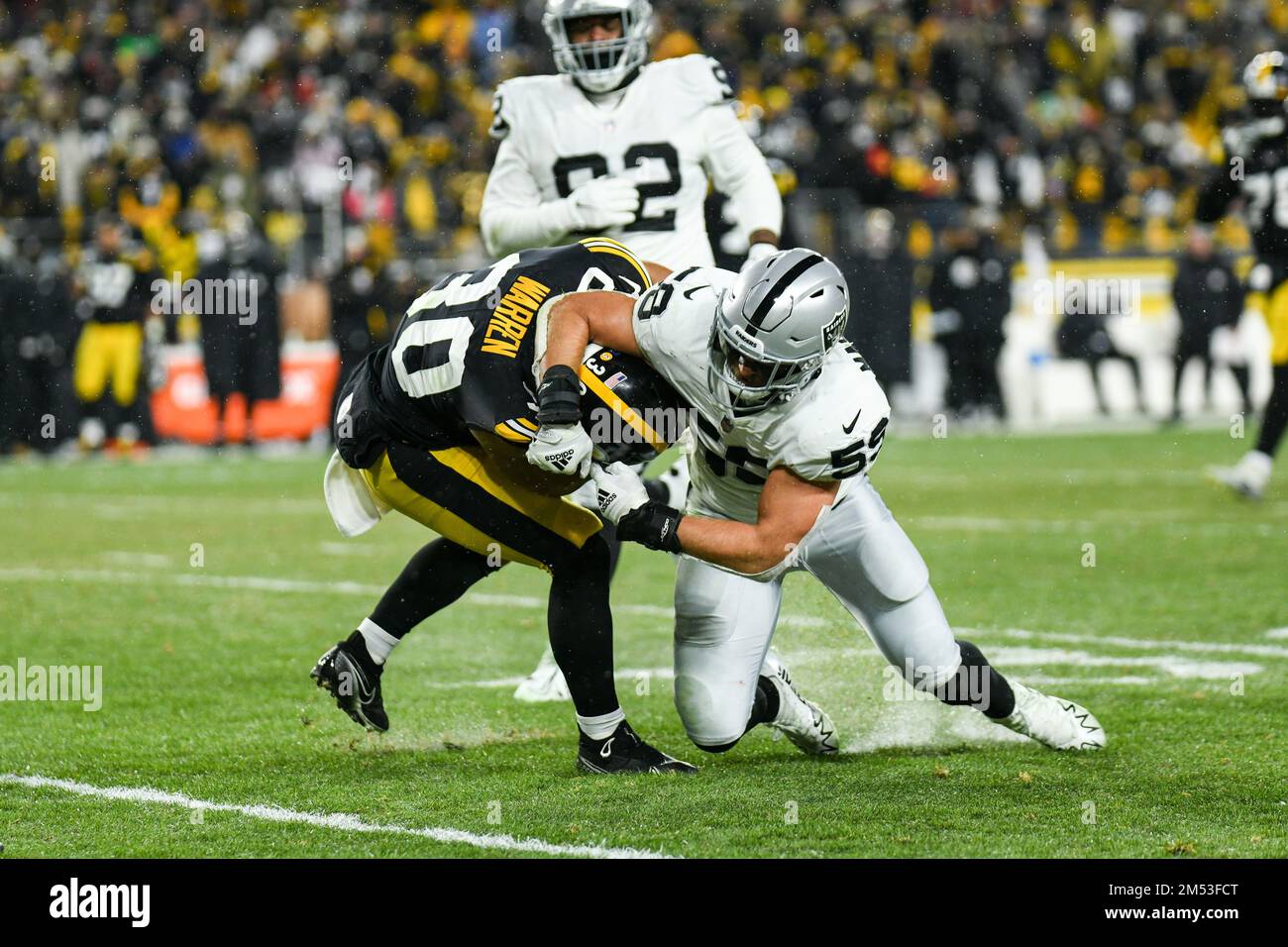 Jaylen warren raiders 2022 hi-res stock photography and images - Alamy